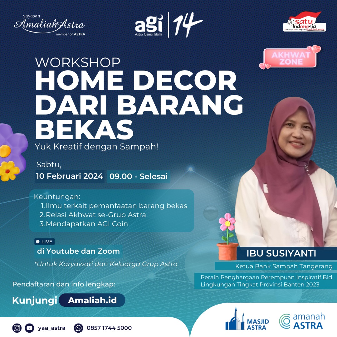 Workshop Home Dekor Dari Barang Bekas